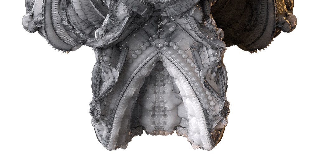 Michael Hansmeyer - Digital Grotesque Surface Studies