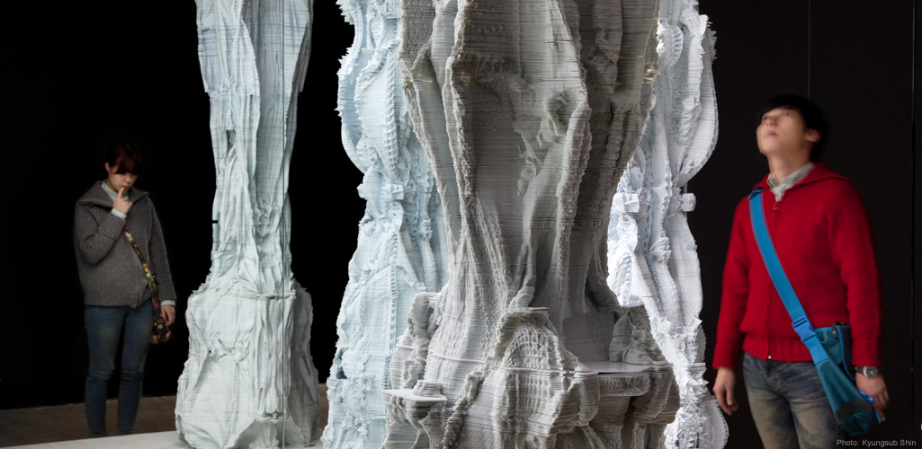 Gwangju Design Biennale 2011: Sixth Order installation - Michael Hansmeyer