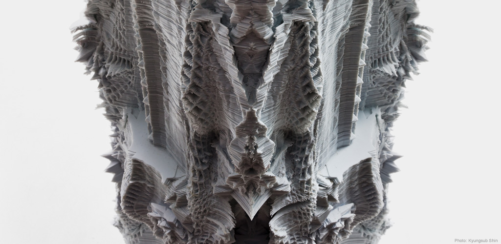 Gwangju Design Biennale 2011: Sixth Order installation - Michael Hansmeyer