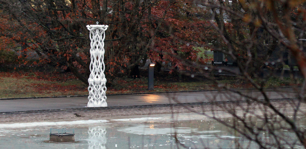 Design Miami / Basel - Woven Column - Michael Hansmeyer