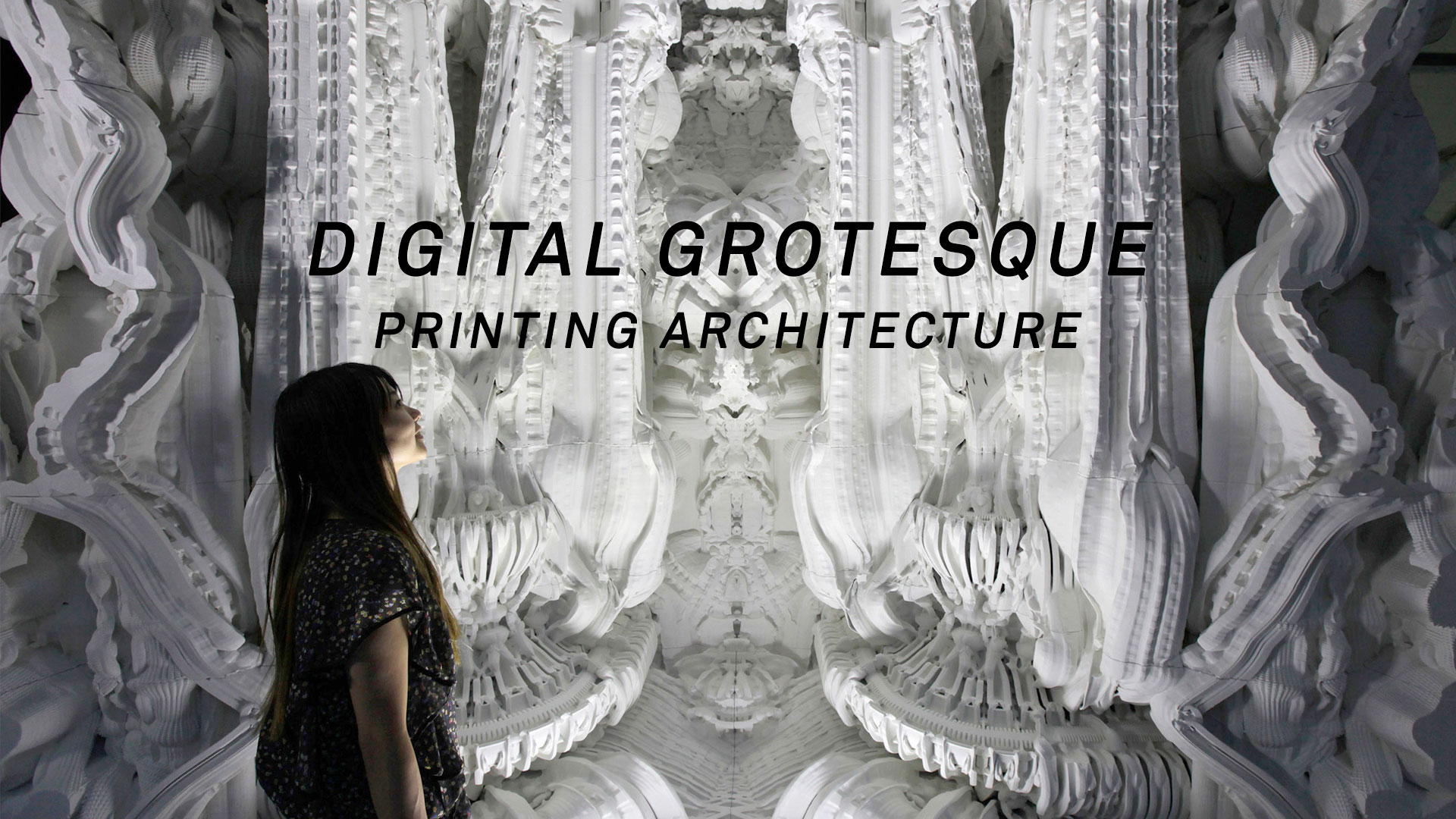 Digital Grotesque I - Printing Architecture video